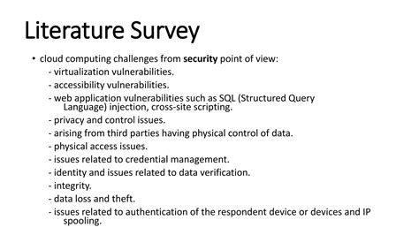 Data Mining Technique In Securing The Cloud Ppt