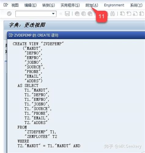 Sap开发 Abap数据字典（视图） 知乎