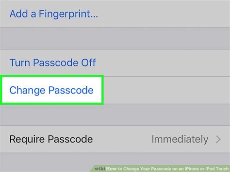 How To Change Your Passcode On An IPhone Or IPod Touch Steps