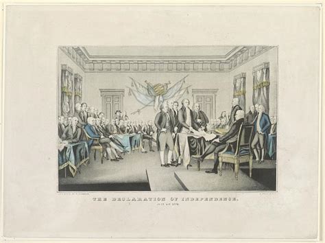 Declaration Of Independence July 4th 1776 Digital File From Original