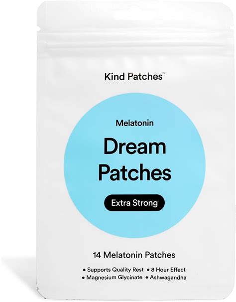 Kind Patches Melatonin Dream Patches Extra Strong Sleep