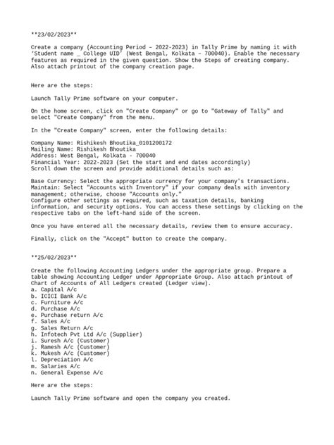 tally asingment pdf debits and credits voucher