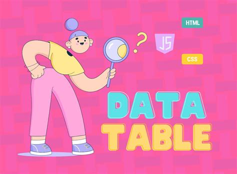 ¿cómo Crear Una Tabla Con Datatable Girl Power In Code Denisse Estrada