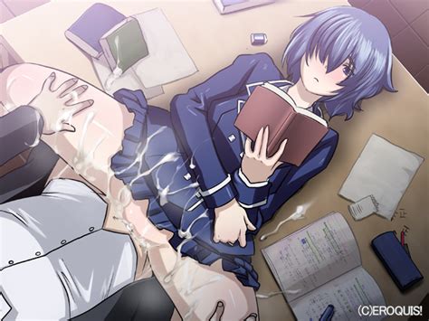 Butcha U Makoto Minami 1boy 1girl April Fools Blue Hair Blush