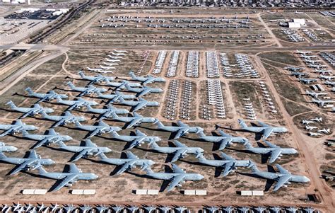 Largest Aircraft Boneyard 6 Hundred Aircraft Boneyard Royalty Free
