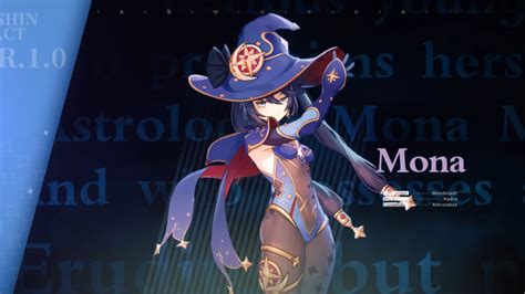 best mona genshin impact builds best weapons and artifacts dot esports