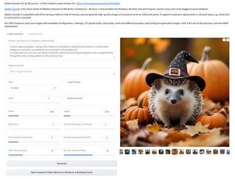 Stabilityai Stable Cascade Stable Cascade Full Tutorial For Windows Massed Compute RunPod