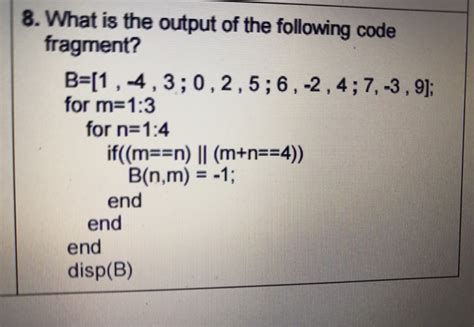 Solved I Know The Answer To Each Of The Following Questio