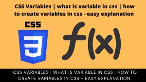 What Are The Variables In CSS Create Variables In CSS