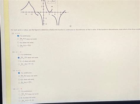 solved for each given x yalue use the figure to determine