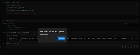 Server Connection Error File Save Error Designipynb Support Pynq