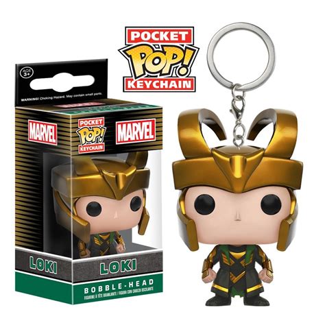 Фигурка Локи брелок (Loki Keychain) — Funko POP
