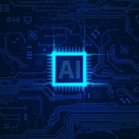 premium vector ai chip