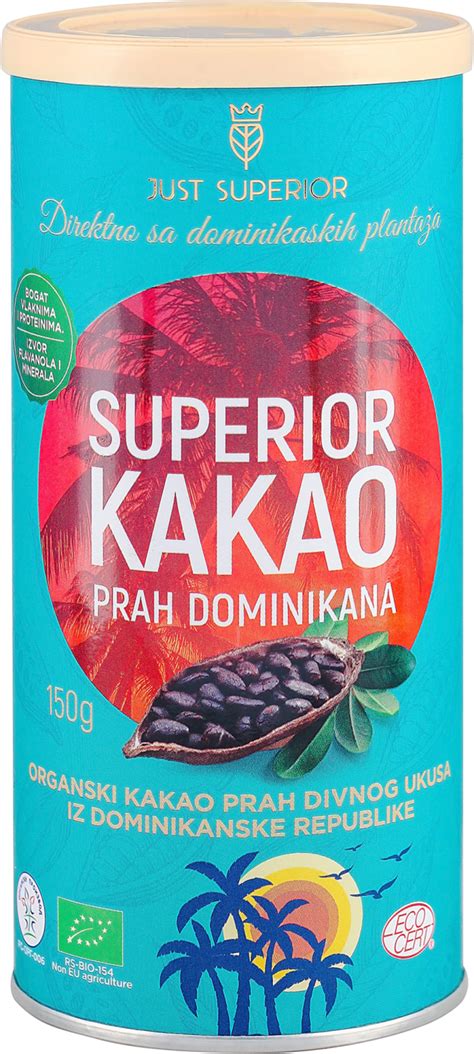Kakao Prah Dominikana Organski Superior 150g Cene I Akcije