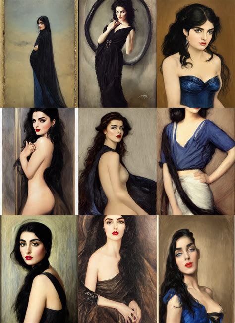 Irish Woman Dark Hair