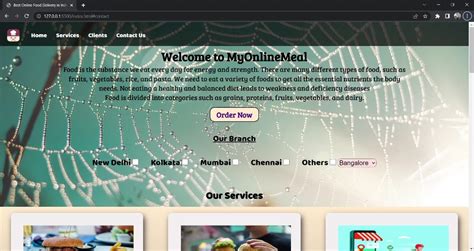 connections food html css opensource github codewithharry