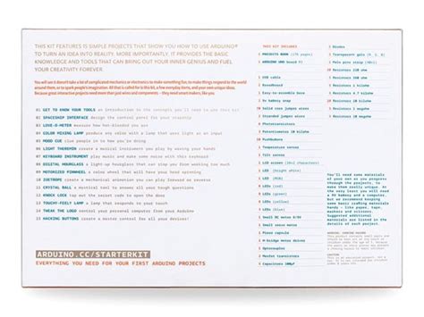 Arduino® Ard K000007 Arduino® Starter Kit Velleman Wholesaler And