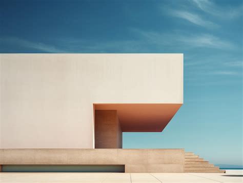 Premium Photo Simplicity In Architecture
