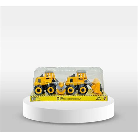 سيارة شفل لودر راهسازی فکری 2 عددی فروشگاه اسباب بازی آسمان