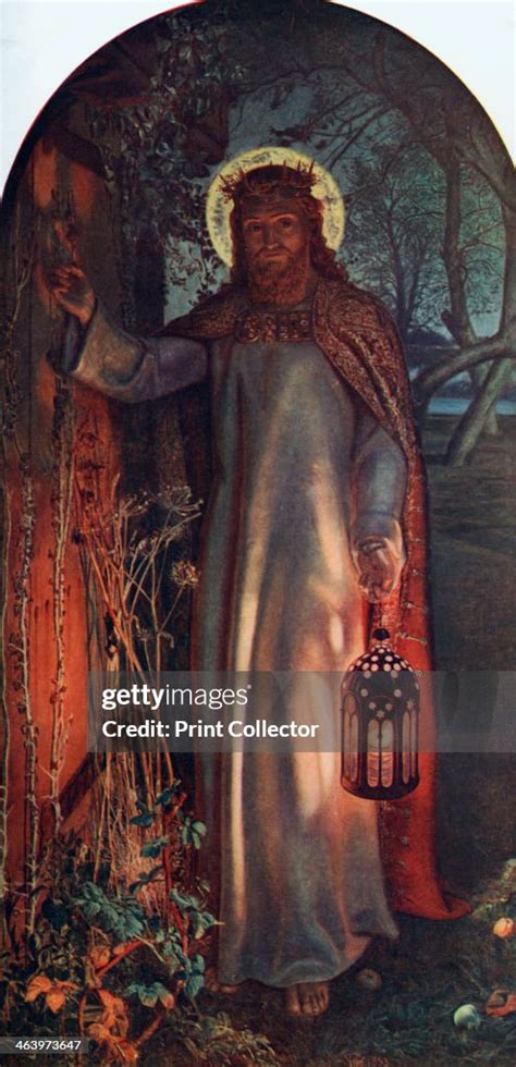 The Light Of The World C1851 1853 From The Collection Of Keble