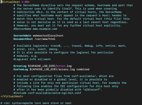 Setting Up Apache Virtual Hosts On Ubuntu 2004 • Cloudsigma