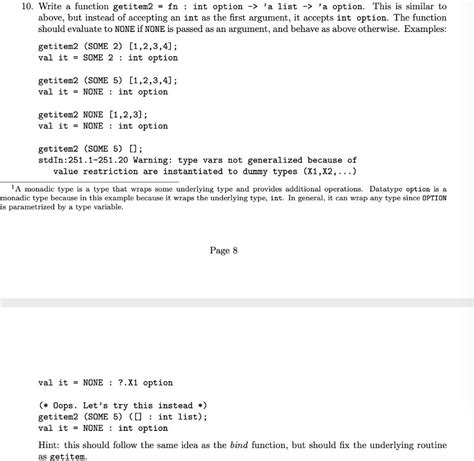 Solved You Should Use Standard Ml And Ensure That It Can Run