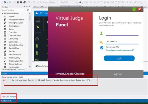 Application Starts Before Building And After Closing Application Building Start In My C Project