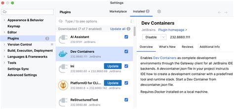 Plugins CLion Documentation