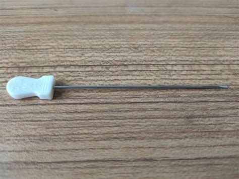 Photograph Of The Small Needle Scalpel The Shape Of The Small Needle Download Scientific