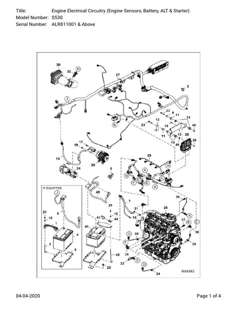 Engine Electrical Circuitry Engine Sensors Battery Alt And Starter S530 Pdf Pdf Screw