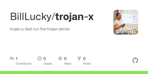 GitHub BillLucky Trojan X Trojan X Fast Run The Trojan Server