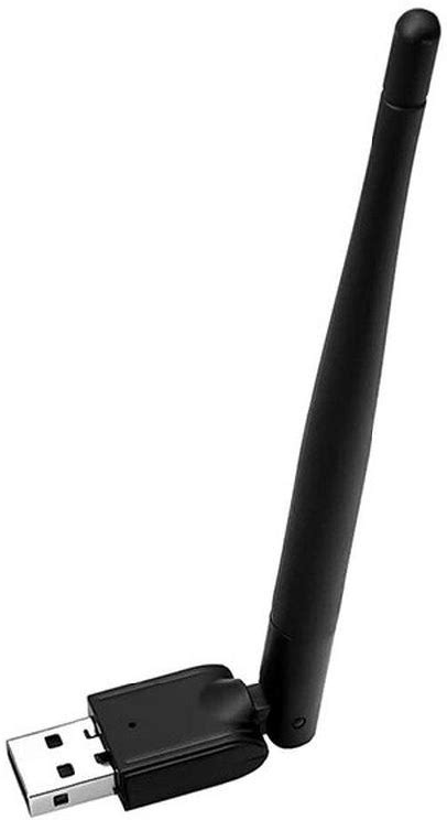 Usb Wi Fi Адаптер 7601 5db New для Тюнера Т2 Компютера Сетевой адаптер для ноутбука ПК