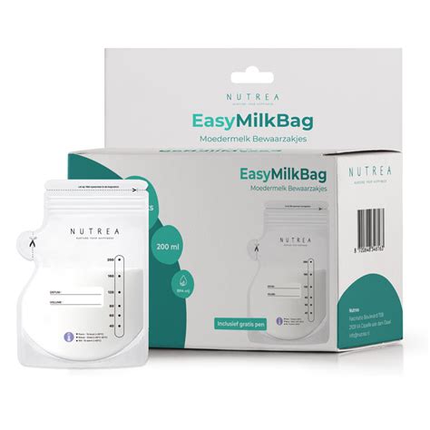 Moedermelk Bewaarzakjes 300 Stuks Nutrea