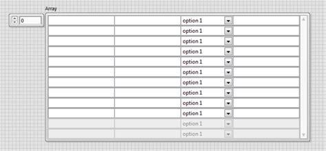 Insert A Combobox Into A Table Control Ni Community