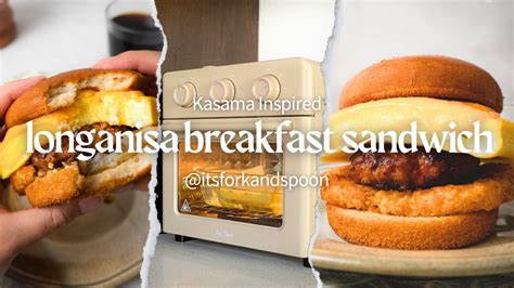 Kasama Inspired Longanisa Breakfast Sandwich Youtube