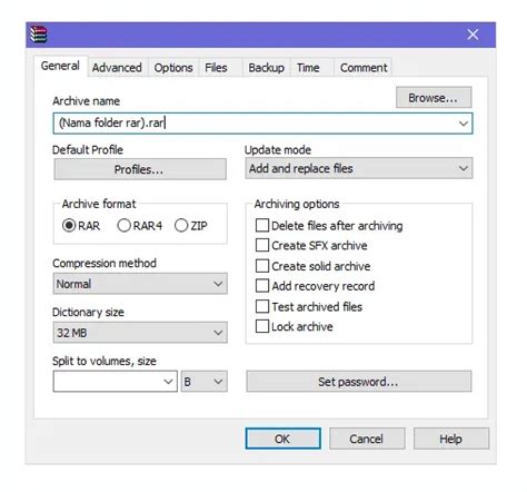 Ini Cara Membuat Compress File Atau Folder Menjadi RAR Leskompi