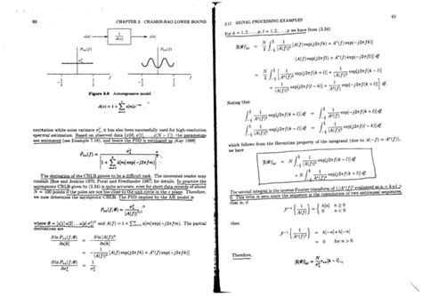 fundamentals of statistical signal processing estimation theory kay