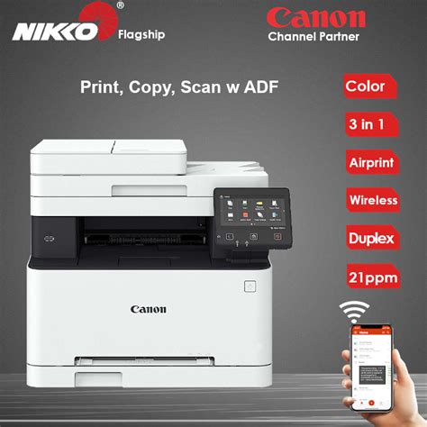 Canon Imageclass Mf643cdw 3 In 1 Colour Multifunction Printer Mf 643cdw