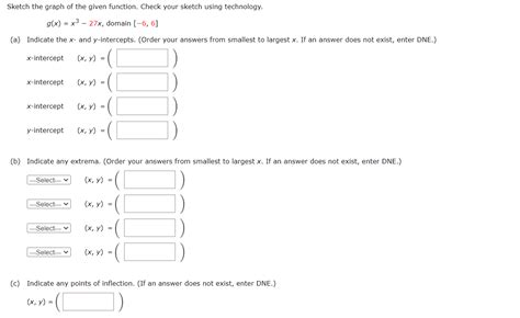 Solved Sketch The Graph Of The Given Function Check Your Chegg Com