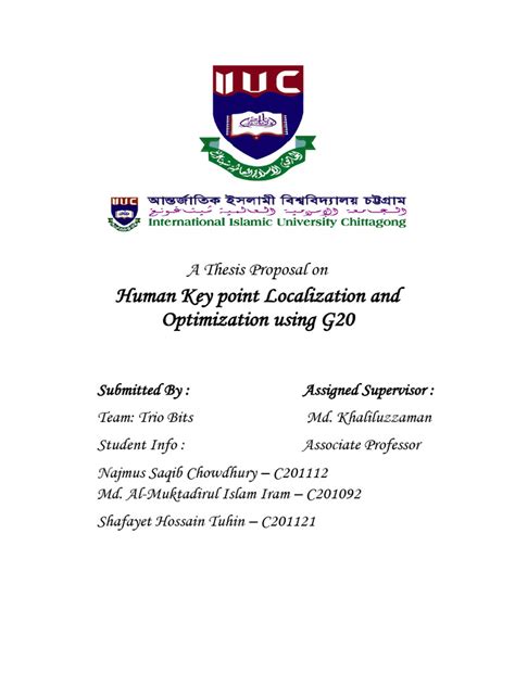 Proposal Theory Pdf Mathematical Optimization Computer Vision