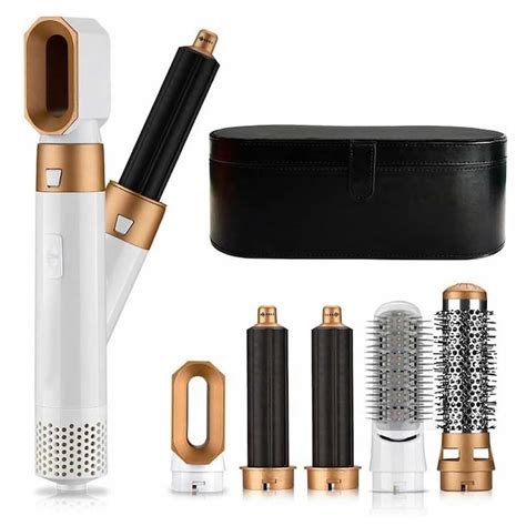 Aoibox 5 In 1 Hair Styler Auto Curling Wand Straightener Multi Tools For Quick Styling With