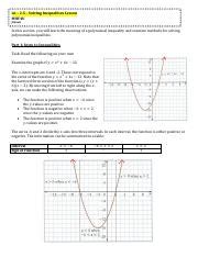 Solving Polynomial Inequalities: Methods and Examples | Course Hero