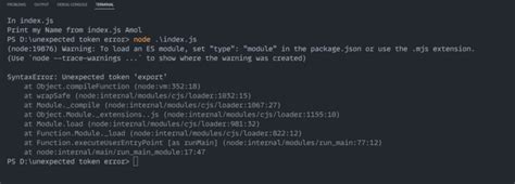 How To Fix Syntaxerror Unexpected Token ‘export In Javascript