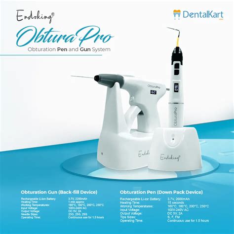 Endoking Obturapro Obturation System Efficient Root Canal Treatment Dentalkart