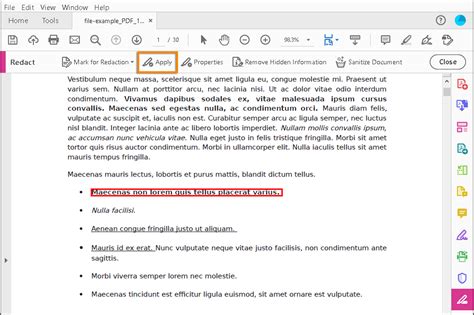 how to prevent pdf file size increase after redaction