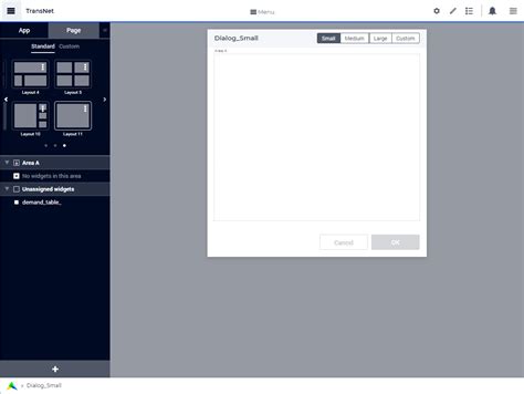 Dialog Grid Pages AIMMS Documentation