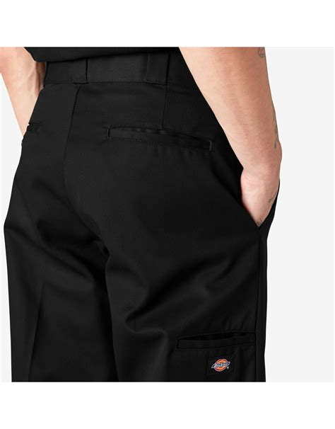 Dickies Loose Fit Double Knee Work Pants Black 85283bk Boutique X20 Mtl