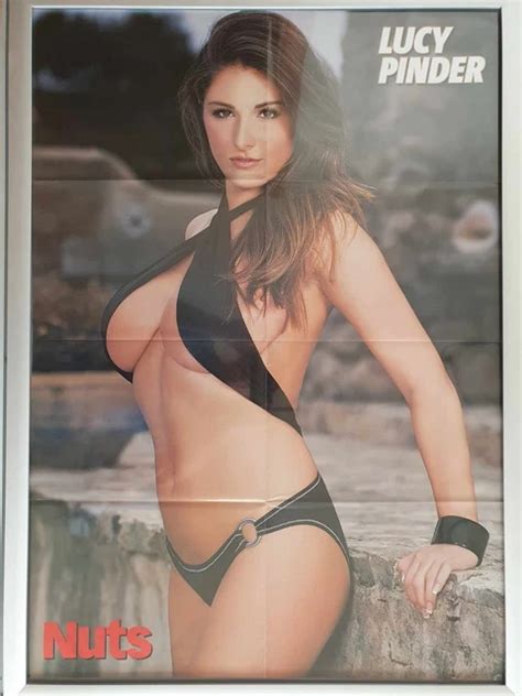 Lucy Pindermichelle Marsh Nuts Magazine Poster £3000 Picclick Uk