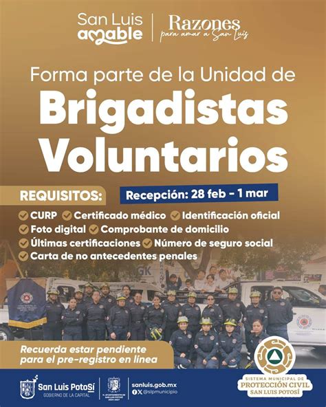 Protección Civil Municipal Convoca A Integrar El Grupo De Brigadistas