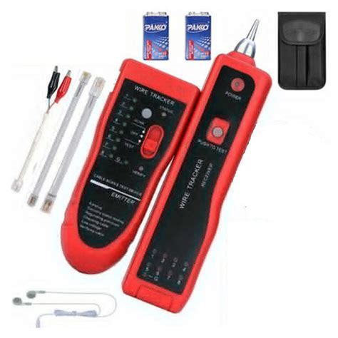 Xersek Leitungsortungsgerät Kabelsucher Kabelfinder Kabeltester Wlan Kable Tracker Rj45 Rj11